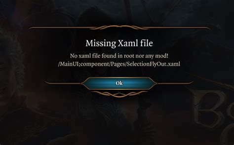 Xaml Error Discussion Nexus Mods Forums