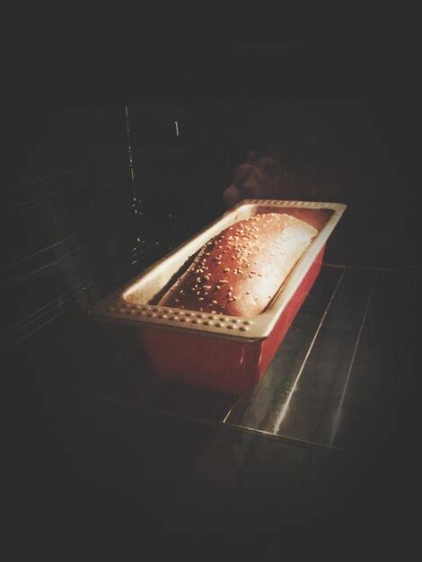 Premium Photo Homemade Bread In Microwave