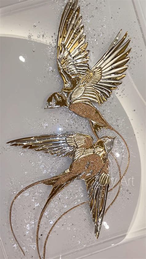 Ювелирные ласточки Лили Арт Картины Современные картины Декоративные картины