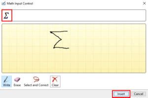 How To Insert Sigma Sum Symbol In Excel