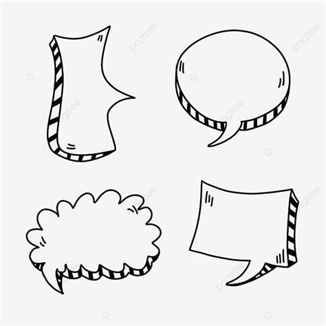 Bubble Text Box Hd Transparent Bubble Black And White Line Drawing Cute Text Box Wing Drawing