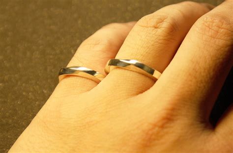 실버 커플 뫼비우스 반지