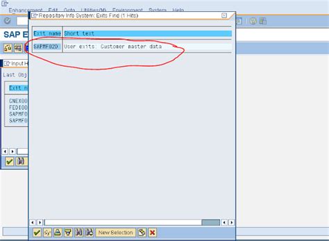 SAP TECH Searching EXIT Using SMOD Transaction Code