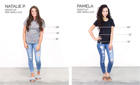 Size 6 Models Measurements
