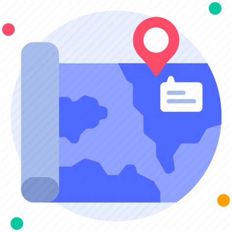 Map Gps Location Pin Destination Travel Holiday Icon Download