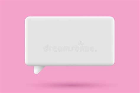3d Speech Bubble Icon 3d Chat Icon Chat Message Icon White Text Box Blank White Speech