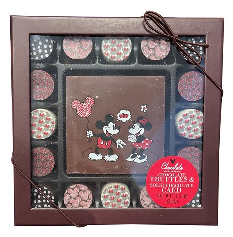 Disney Chocolate Truffles Mickey And Minnie Mouse