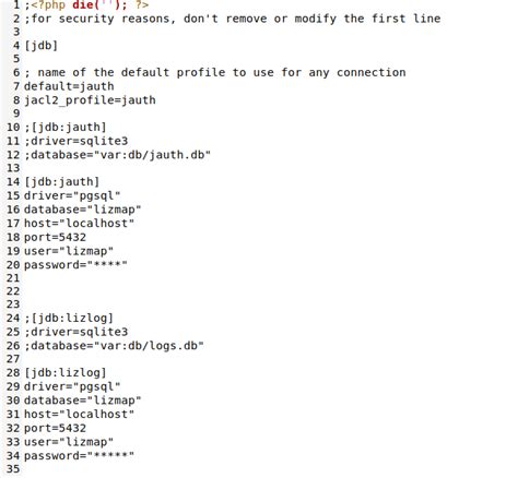 Layers From Postgres Sql Cant Be Load In Lizmap 336 · Issue 1659 · 3lizlizmap Web Client