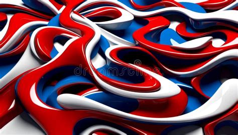 Colorful Abstract Swirls Create A Dynamic And Energetic Pattern Stock Illustration