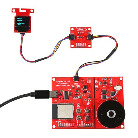 sparkfun iot brushless motor driver esp32 wroom tmc6300 the pi hut