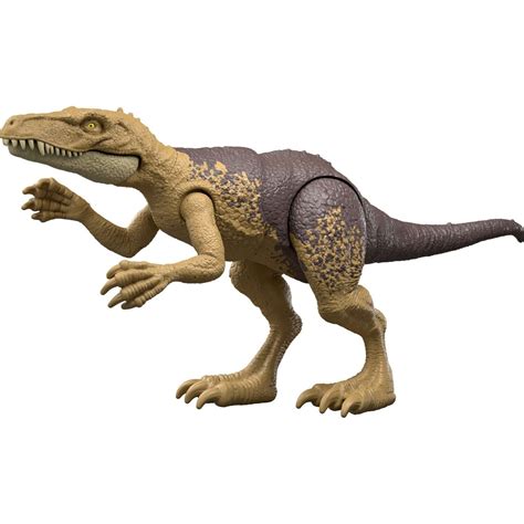 Mattel Jurassic World Rebirth Strike Attack Herrerasaurus Dinosaur Toy