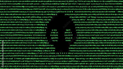 Hacking Screen Computer Viruses A Computer Screen Filled With Random Numbers With A Skull Logo
