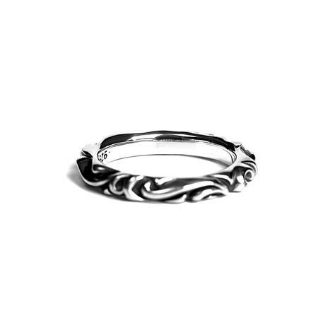 Chrome Hearts Scroll Band Ring Chrome Hearts Chrome Hearts Scroll Band Ring Chrome Hearts