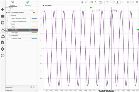 Control Display Of Streaming Data Using Triggers Matlab And Simulink