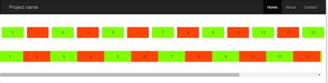 Html Prevent Columns From Wrapping In Bootstrap Stack Overflow