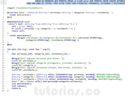 ClaseActorOC Tutorias Co