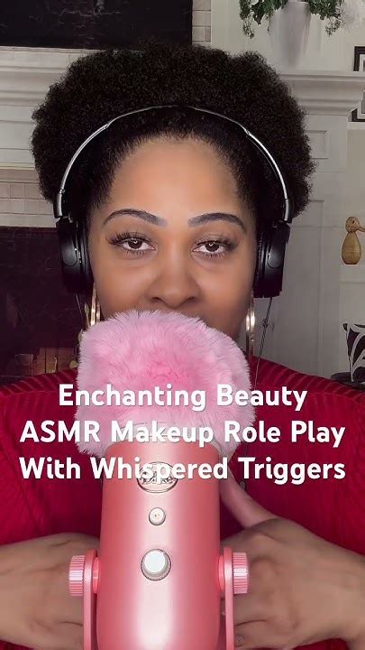 Enchanting Beauty: ASMR Makeup Role Play with Whispered Triggers #asmr #roleplay #fyp #makeup ...