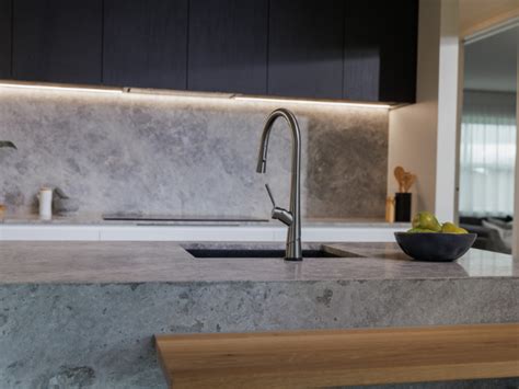 Greens Tapware Unveils Lustro Kontact Sink Mixer In Brushed Copper