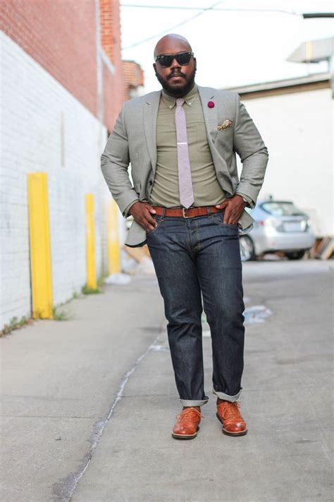 24 Big Guy Fashion Ideas Big Men Fashion Mens Outfits Large Men Fashion
