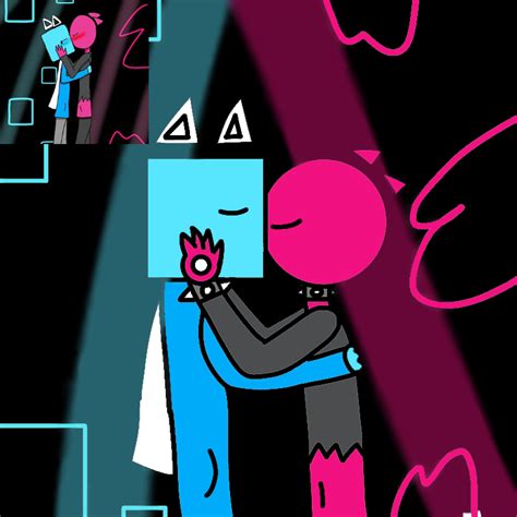 Cube And Blixer Kiss From Jsab By Chinesedragonbird On Deviantart