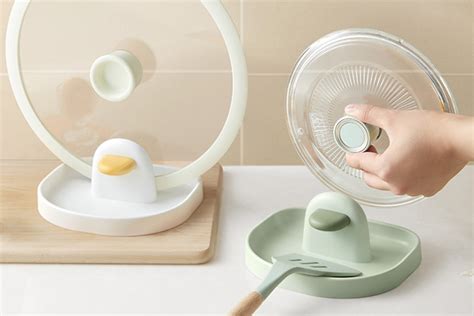 받침·손잡이 요리필수템 냄비뚜껑 거치대 국자 조리도구 받침대 귀요미 오리 모양 2컬러 오늘의집 쇼핑