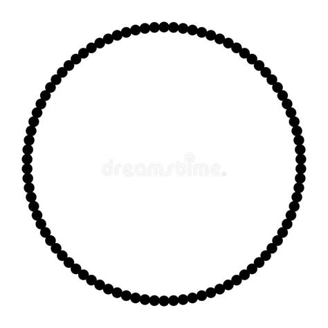 Round Frame With Round Edges Stock Vector Illustration Of Blank Template