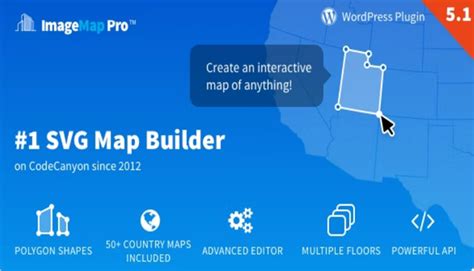 Image Map Pro SVG Map Builder Wordpress Plugin GPL Good