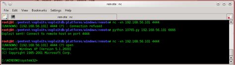 Abstinence Surrender Exploit Windows XP SP Using ExploitDB