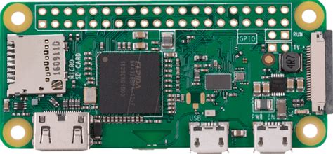 Raspberry Pi Raspberry Pi Zero W V11 1 Ghz 512 Mb Ram Wlan Bt Einplatinen Computer