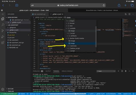 Ipad And Code Server In Kubernetes Workflow Brownfield