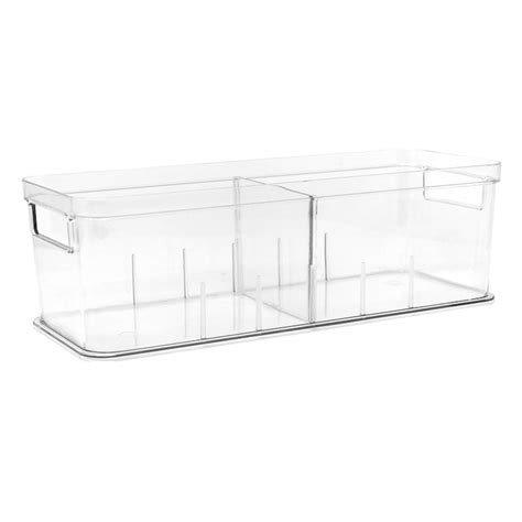 Clear Plastic Storage Bins With Dividers At Mazie Reed Blog