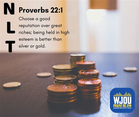 Proverbs 22 Verse 1 Wjou