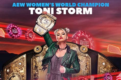 Toni Storm Defeats Jamie Hayter To Win Aew Womens Title At Double Or