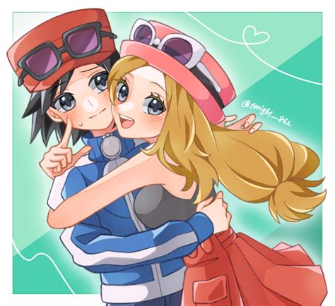 Serena And Calem Pokemon And 1 More Drawn By Rain Tonight 862