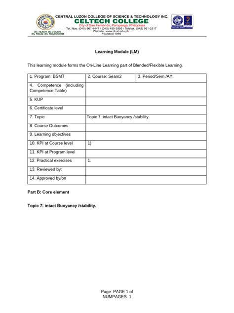 Topic 3 Intact Stability 006 Pdf Ships Fires