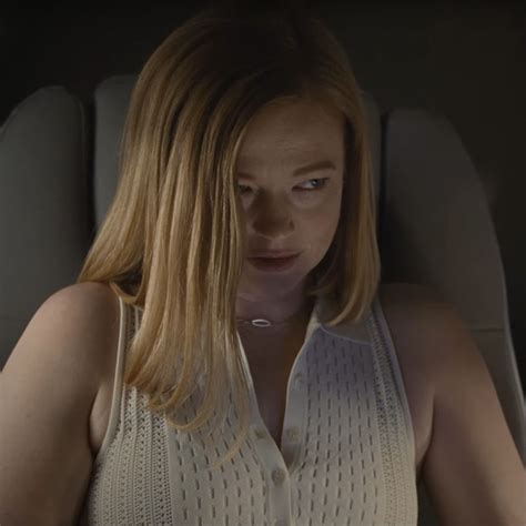 Succession Season 3 Trailer Sarah Snook Roy Long Hair Styles Beauty Season 3 Instagram