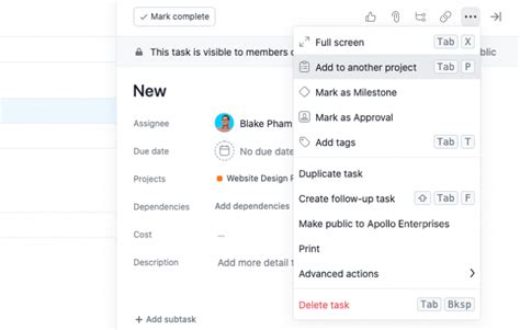 How To Move A Task To Another Project In Asana Techrepublic