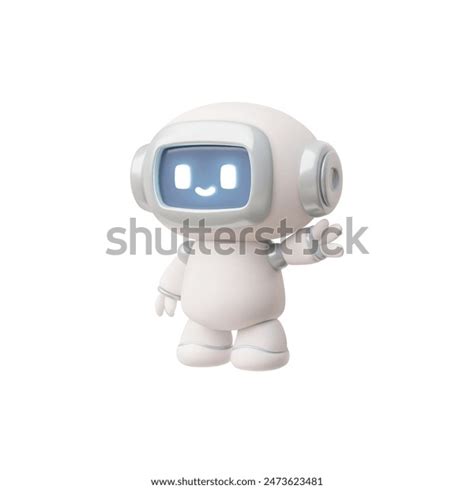 Chatbot Robot Greetings Realistic 3d Vector Stock Vector Royalty Free 2473623481 Shutterstock
