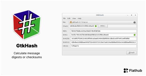 Install Gtkhash On Linux Flathub