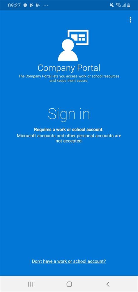 Mem Enrollment Slideshow Personal Android Device With A Work Profile Via Company Portal