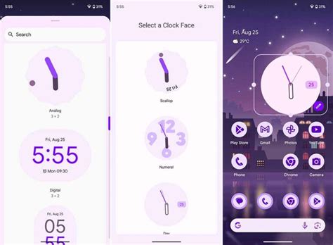 Android 14 Vs One Ui 6 Vs Ios 17 Vs Harmonyos 4 Clock Widgets Huawei