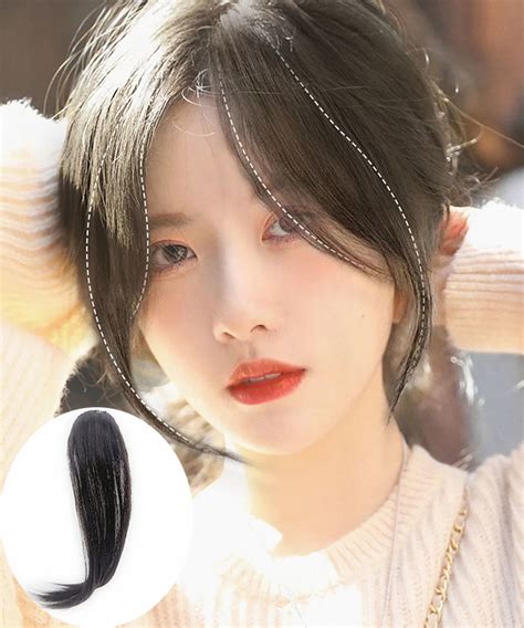 앞머리 사이드 뱅 부분가발 31cm 2개 1셋트 에이블리