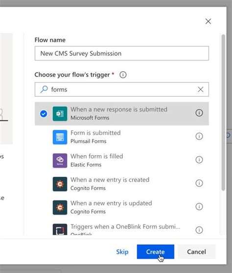Saving Data From Microsoft Forms Into Excel Using Power Automate Flow