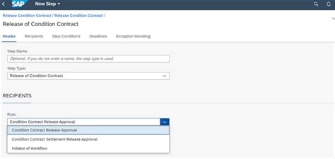 Flexible Workflows In Condition Contract Management