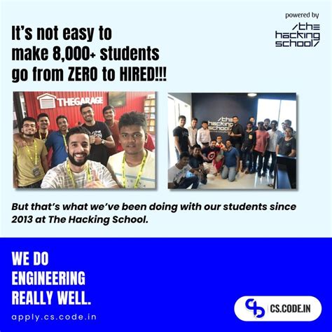 The Hacking School Coding Bootcamp On Linkedin Cs 360daysofcs Engineering Cscodein