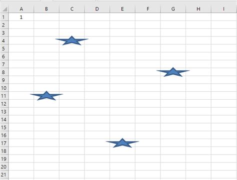 Excel Vba Inserting A Star Based On A Cell Value Stack Overflow