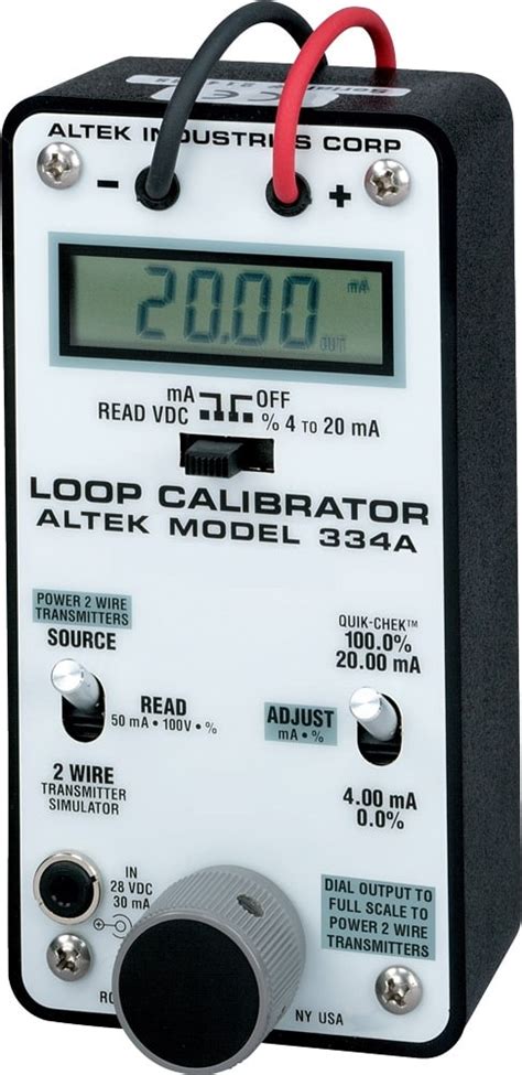 Altek 334a Milliamp Loop Calibrator Tequipment