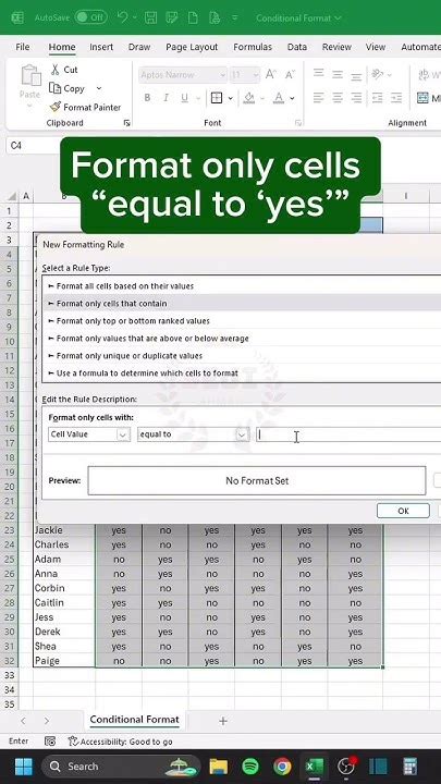 🧹conditional Format Excel Exceltips Exceltutorial Trending