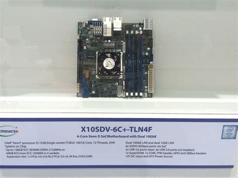 Computex 2016 Supermicro Mini ITX Server Boards Funky Kit