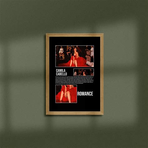 Camila Cabello Poster Romance Poster Camila Cabello Album Cover Prints